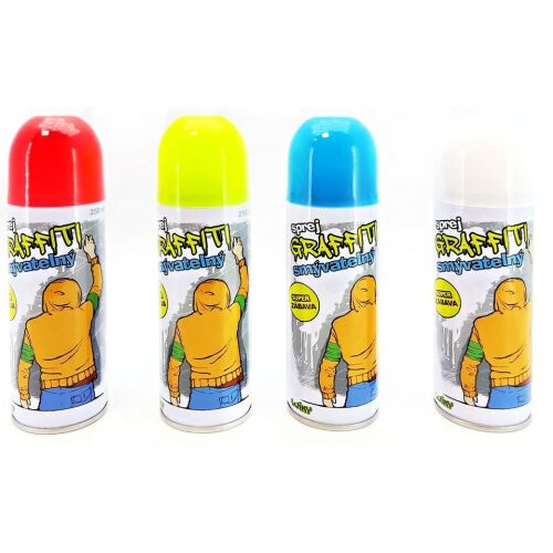 Sprühbare, abwaschbare Graffiti-Farbe, 250 ml | Pepita.com