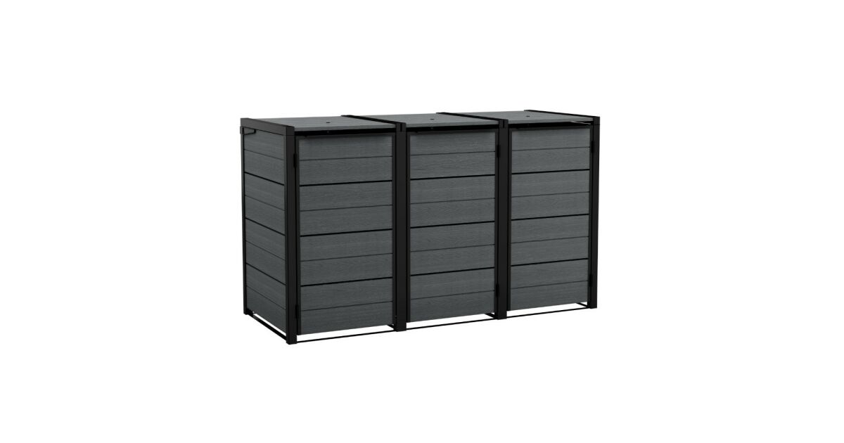 Hide away depozit exterior pentru pubele - element suplimentar 240 L ...