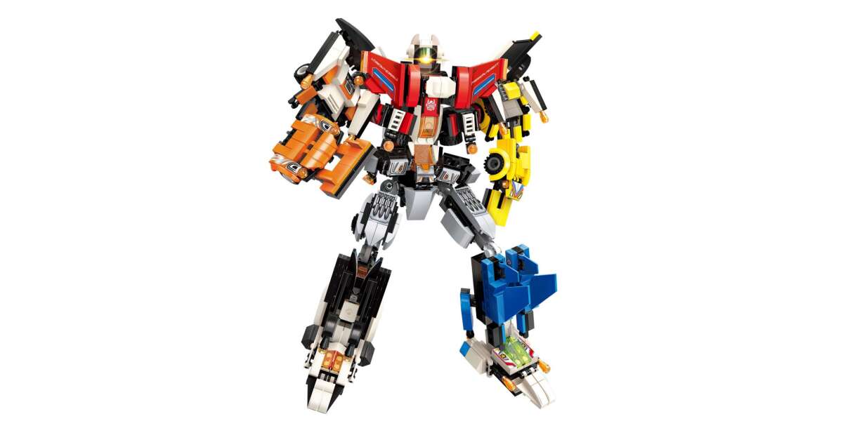 QMAN Fission Robot Collection, 6in1 építőjáték, A csillag magjának őrzője 3102 | Pepita.hu