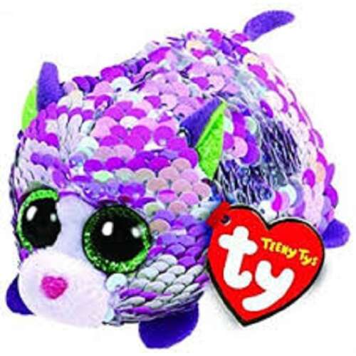 Vélemények: Teeny Tys Flippables TY plüss figura 10cm, Lilac flitteres ...