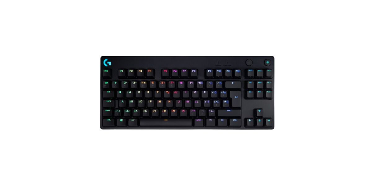 Herná klávesnica Logitech G Pro Black s laserovým gravírovaním v ...