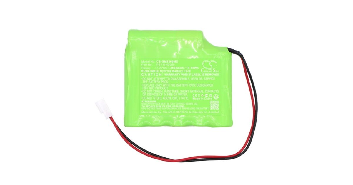 CAMERON SINO NI-MH akku 7.2V / 2000mAh, Globus PBTMH0089 kompatibilis ...
