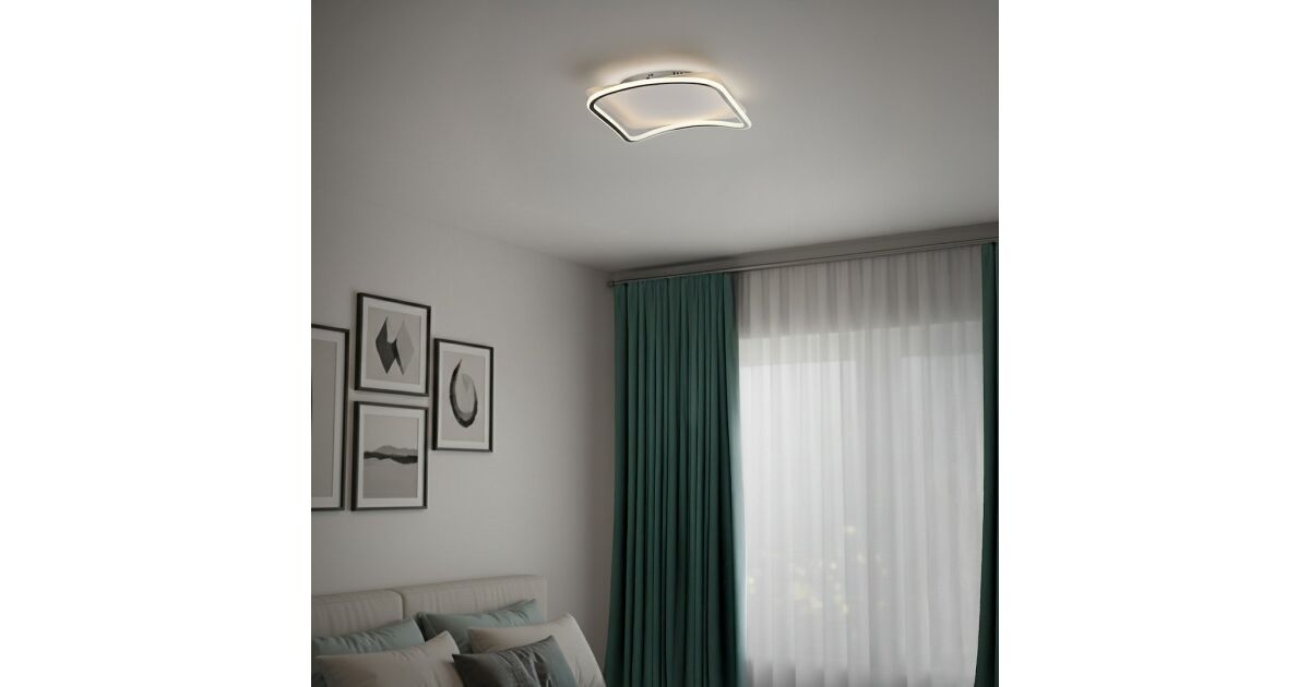 CALI négyzet alakú 30W LED mennyezeti lámpa | Pepita.hu