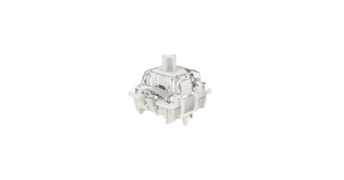 Gateron G Pro 3.0 Alb - Set comutatoare cu arc cu o singură treaptă (35 ...