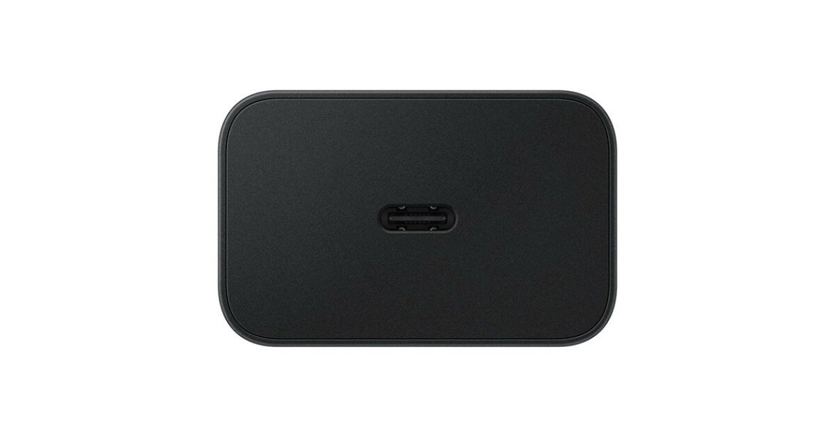 Samsung EP-T4511XBE Super Fast 45W Type-C fekete hálózati töltő + Type ...