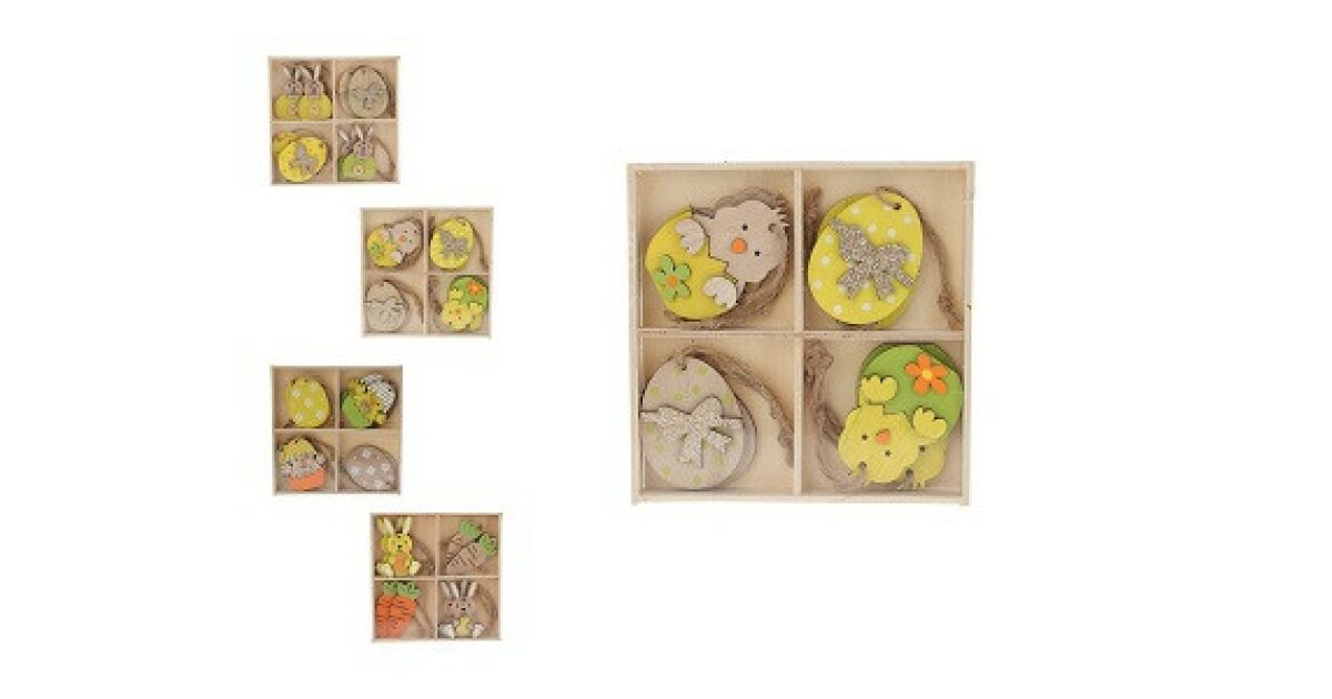 (OSTER) OSTERN HÄNGENDE DEKORATION 8-STÜCKIG 1-STÜCK | Pepita.com
