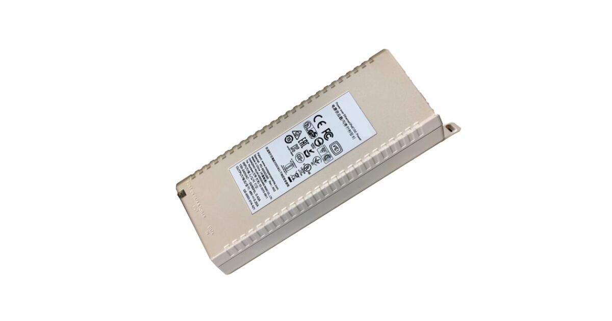 Injector midspan HPE Aruba Networking R6P68A AP-POE-AFGE cu 1 port GbE ...