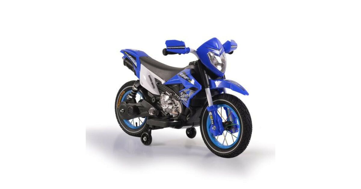 MONI BO super moto malá motorka 2 kolesá modrá | Pepita.com