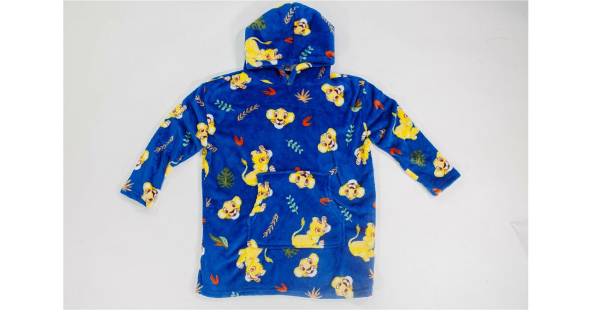 Disney Der König der Löwen – Kuschelige Plüsch-Fleecedecke, Poncho (7 ...