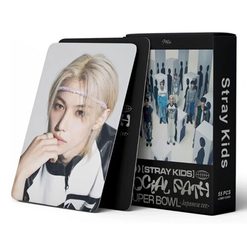 Stray Kids - 5-STAR Social Path Holografické LOMO Cards 55 ks ...