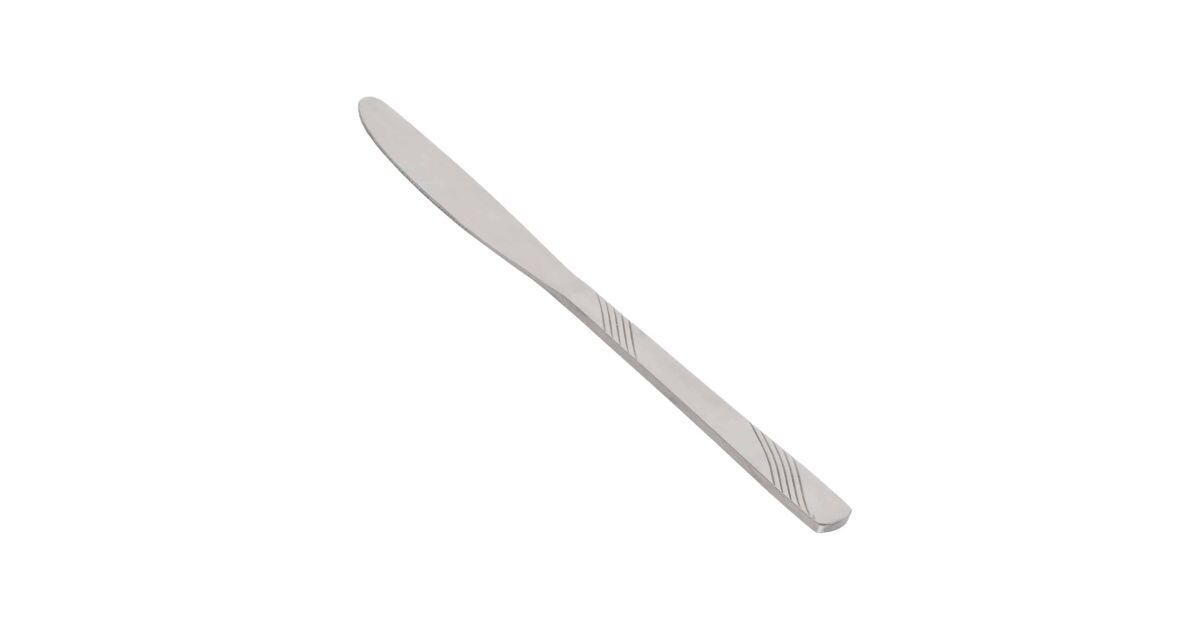 Villás kést 21 cm hosszúsággal, egyszerű és elegáns kialakítással ...