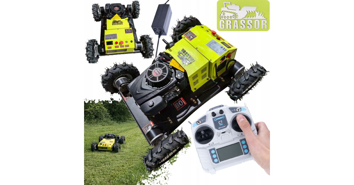 Grassor Robotická Kosačka MultiForce 500-G9 – Hybridný 4x4 | 500 mm ...