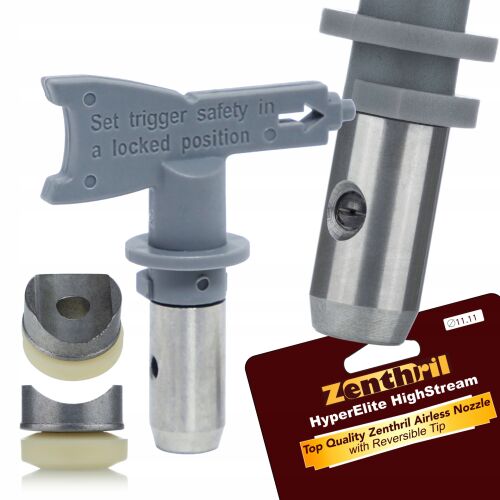 Zenthril Vysokotlaková Tryska Model 231 – Airless 0,031 Šírka 10 cm pri ...