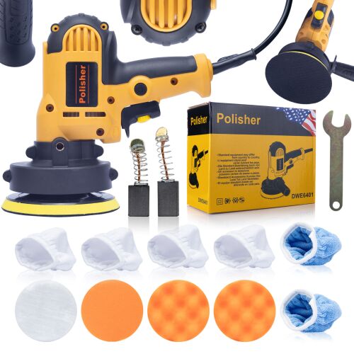 Set Polizor Auto - Viteză Reglabilă 600-3700 rpm | 700W, Disc 125 mm ...