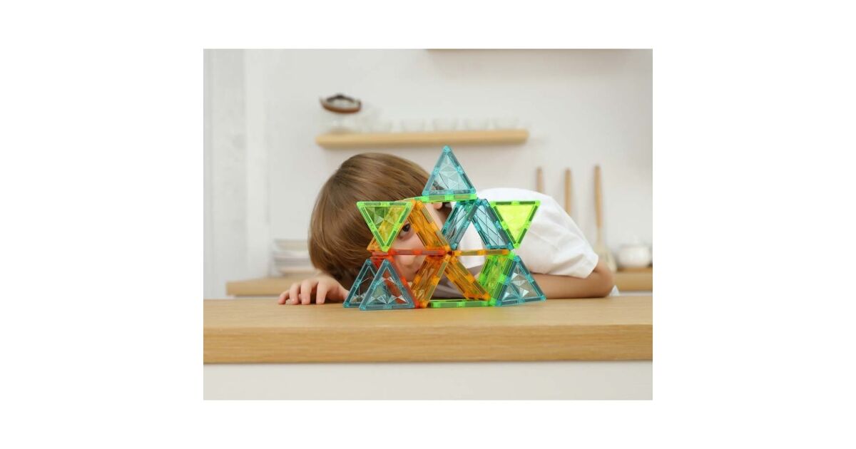 Geomag Magnetic Tiles Gems 32 db-os mágneses építőjáték | Pepita.hu