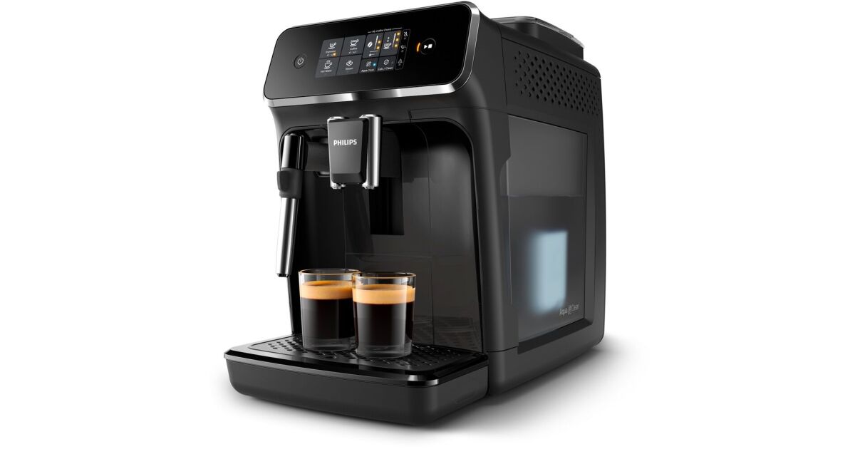 Desigilat - Philips EP2225/10 Seria 2200 espressor automat cu spumator ...