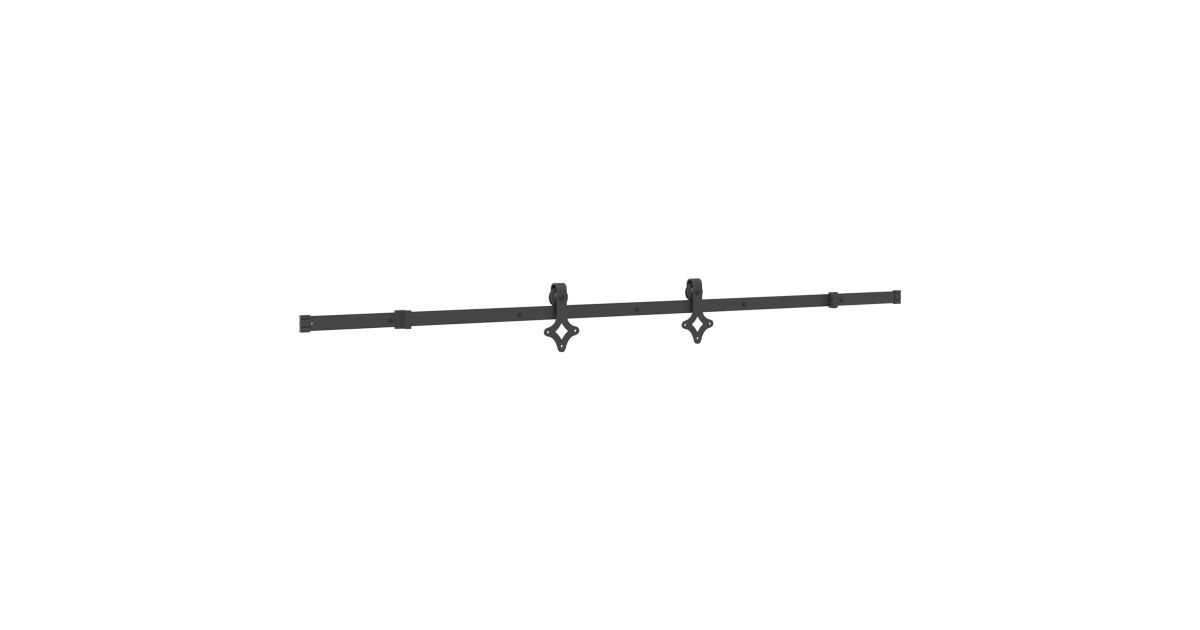 vidaXL Csúszó ajtó NARVIK Természetes és Fekete 70 x 210 cm (213,5 cm ...