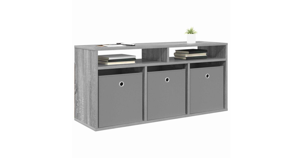 vidaXL Bucătărie joasă cu sertar Gri Sonoma 102 x 32 x 48,5 cm | Pepita.com