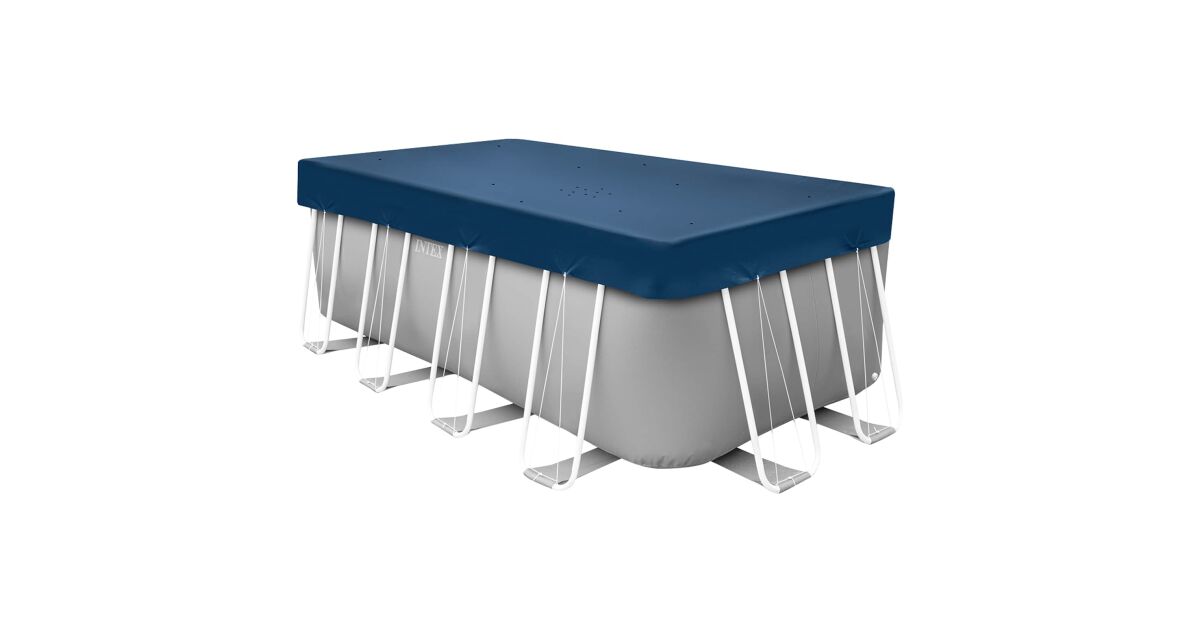 INTEX Medencefedél 400 x 200 cm, Négyszögletes, PVC és PET | Pepita.hu