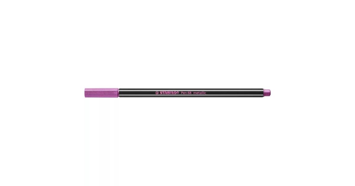 Stabilo Pen 68 Metallic Filzstift, Metallic Rosé | Pepita.com