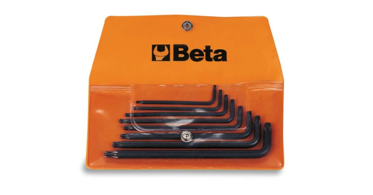 Beta 97rtx B8 8 Részes Mm Hajlított Tamper Resistant Torx® Imbuszkulcs