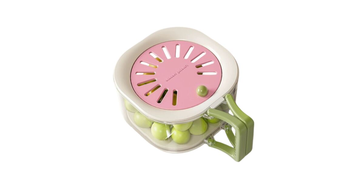 Cos de Scurgere pentru Fructe 2 in 1, Flippy, din Plastic Durabil ...