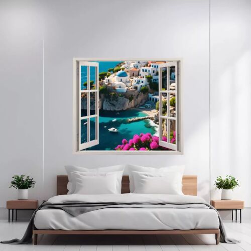 Színes nyomtatott fólia otthoni faldekorációhoz, méret 125 x 110 cm ...