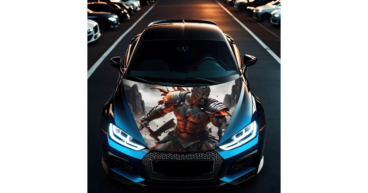 Folie auto Hood Art, pentru exterior, dimensiune L (180 x 130cm) - Cod ...