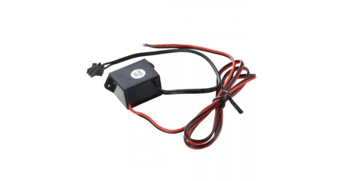 Cablu auto neon EL Wire albastru, lungime 5M, cu alimentare de 12V ...