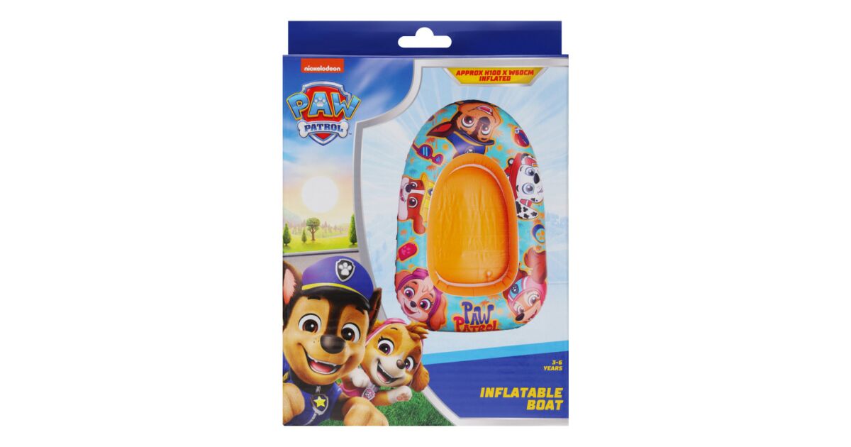Paw Patrol Palm Schlauchboot 100x60 cm | Pepita.com