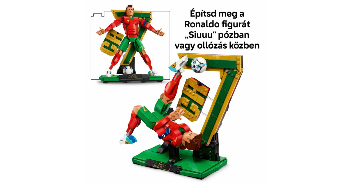 LEGO® Editions Cristiano Ronaldo – Fußballlegende 43016 | Pepita.com