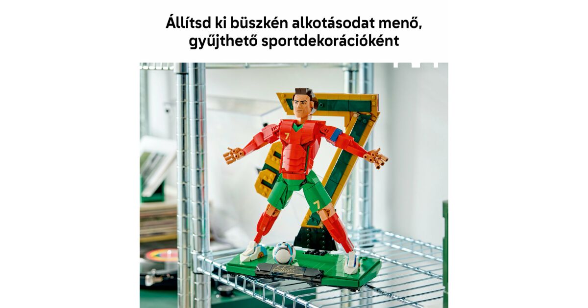 LEGO® Editions Cristiano Ronaldo – Futbalová legenda 43016 | Pepita.com