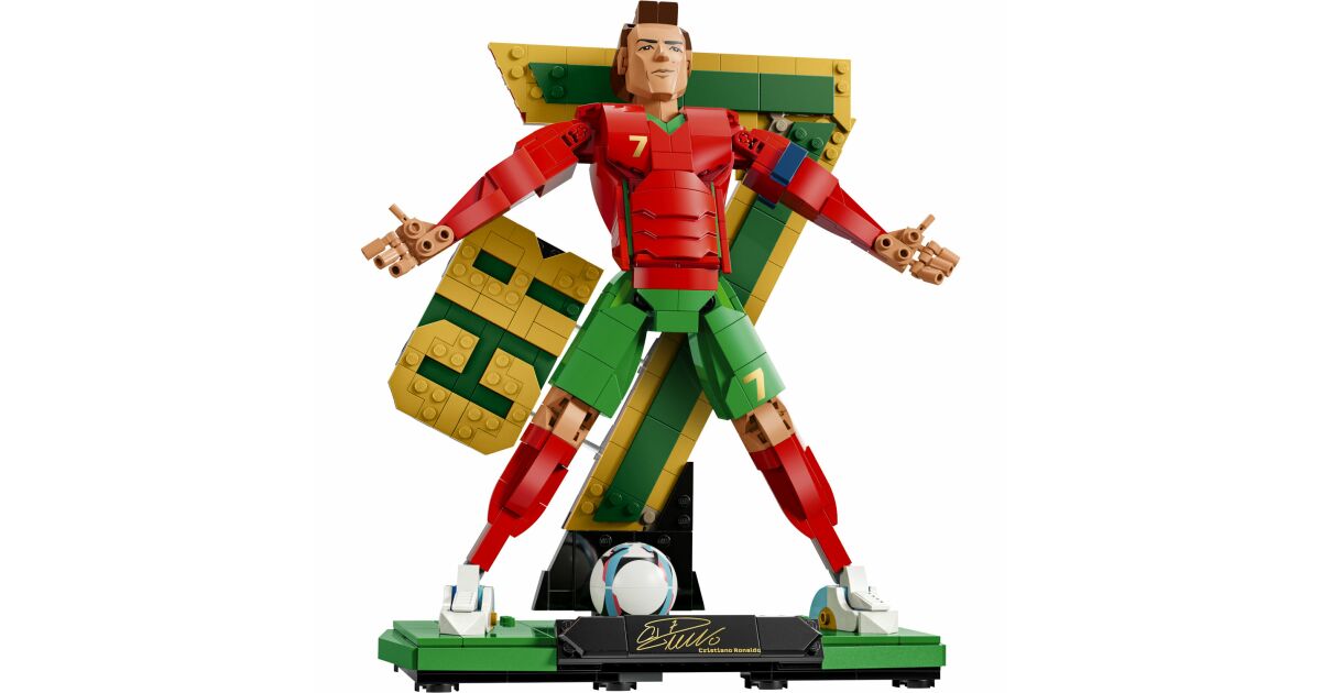 LEGO® Editions Cristiano Ronaldo – Futbalová legenda 43016 | Pepita.com