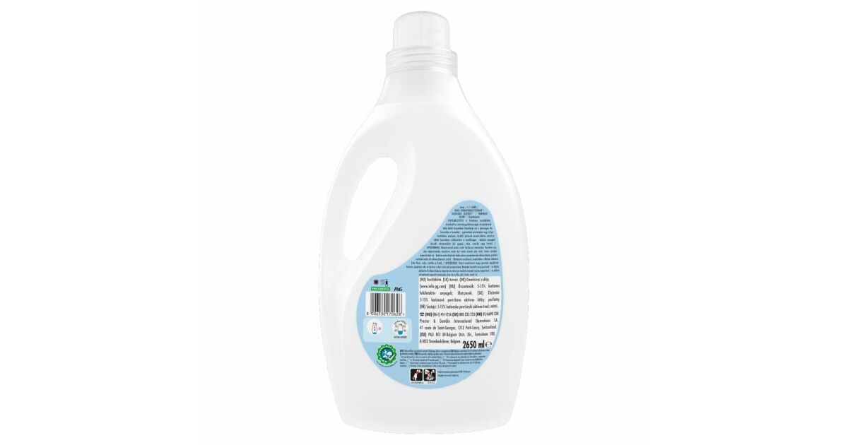 Lenor Sensitive Aviváž 504 praní 4x2650ml + Darček Lenor gumička do ...