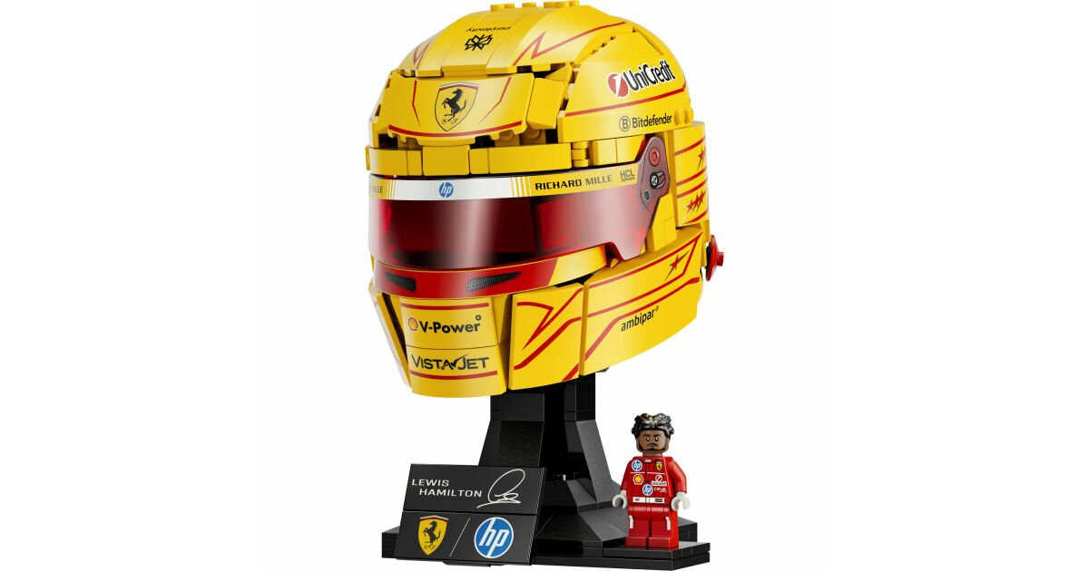 LEGO® Editions Scuderia Ferrari HP Casca lui Lewis Hamilton 43022 ...
