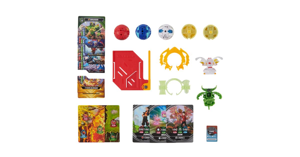 BAKUGAN SET DE LUPTA BRUISER, DRAGONOID, HAMMERHEAD, TITANIUM DRAGONOID ...