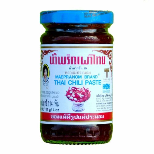 Maepranom pasta chilli tajska 114 g do Pad Thai i Tom Yum, oryginalna ...