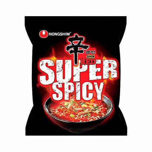 Nongshim Shin Red Super Spicy makaron instant ramen 120 g super ostra ...