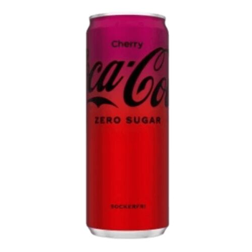 Coca-Cola Cherry Zero szénsavas üdítőital 330 ml cseresznye ízű ...