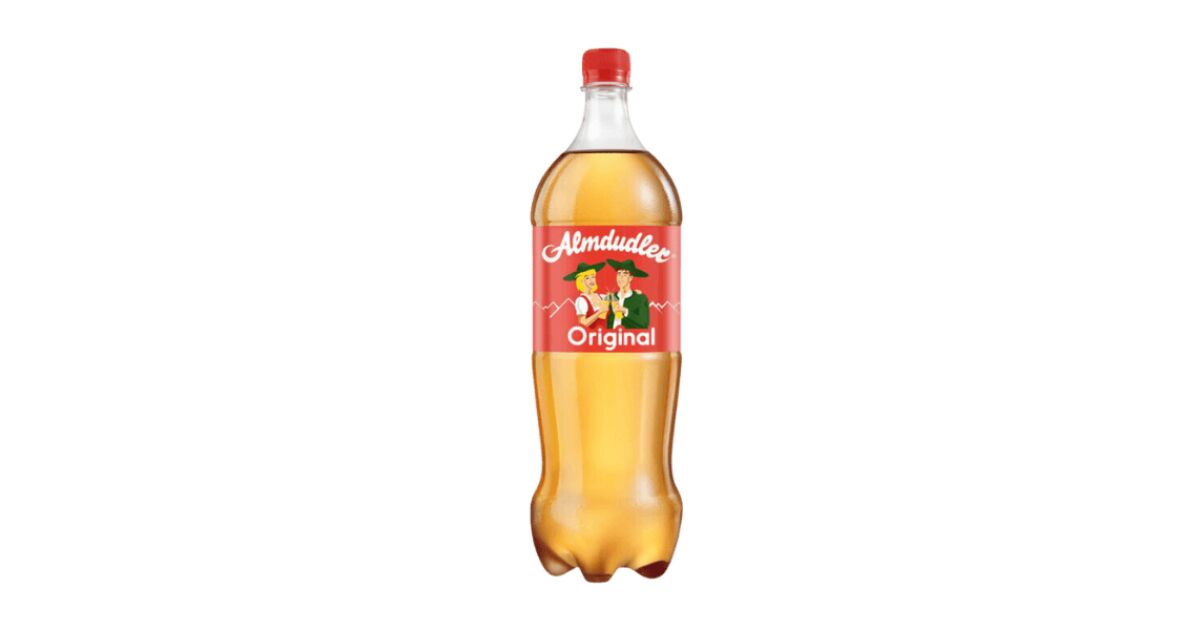 Almdudler Original szénsavas gyógynövényes ital 1,5 l vegán osztrák ...