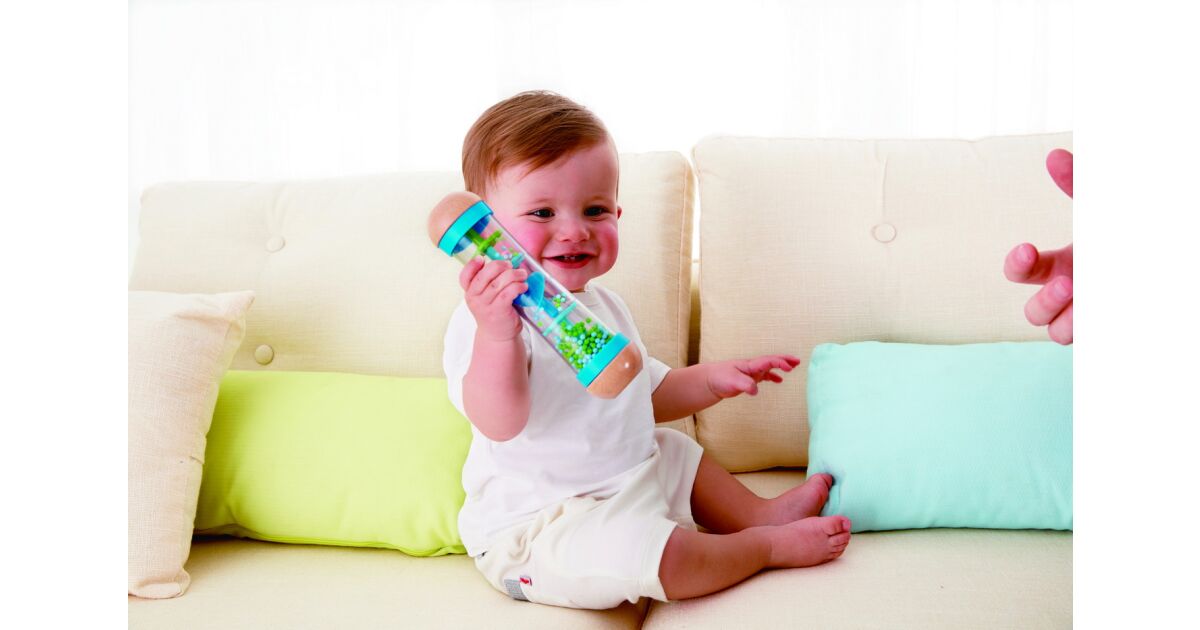 HAPE INSTRUMENT MUZICAL PICATURI DE PLOAIE ALBASTRU | Pepita.com