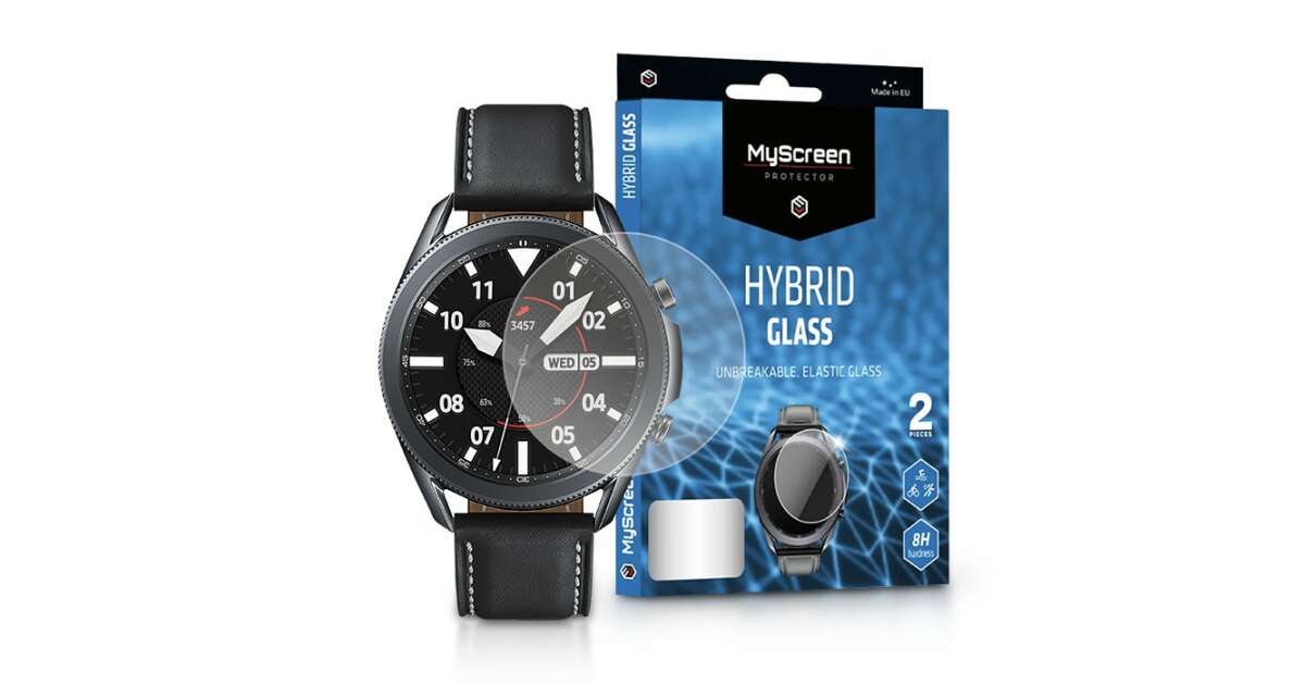 Samsung Galaxy Watch 3 (41 mm) Flexible Glass Screen Protector ...