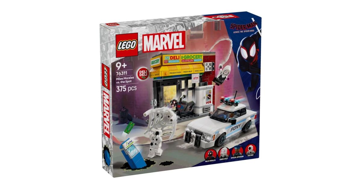 LEGO® Marvel 76311 Pókverzum: Miles Morales vs. Folt | Pepita.hu