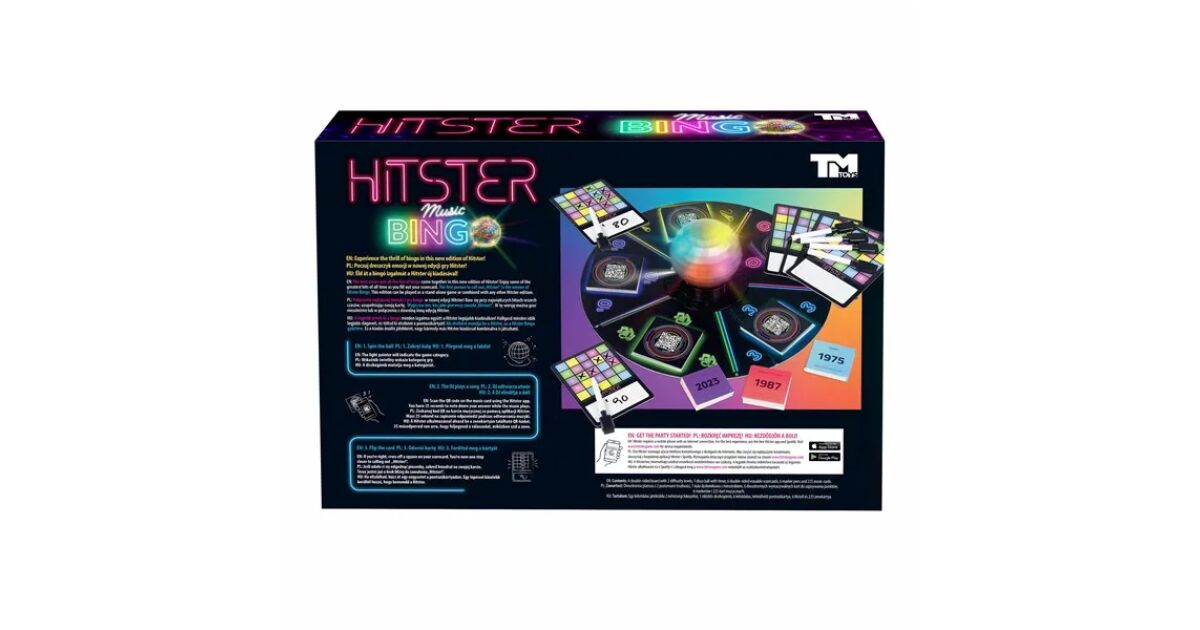 HITSTER bingo társasjáték | Pepita.hu