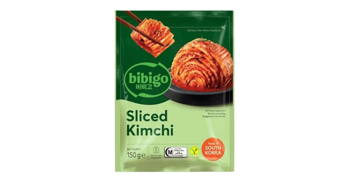 Bibigo Kimchi 150g gefroren koreanischer fermentierter Kohl scharf ...