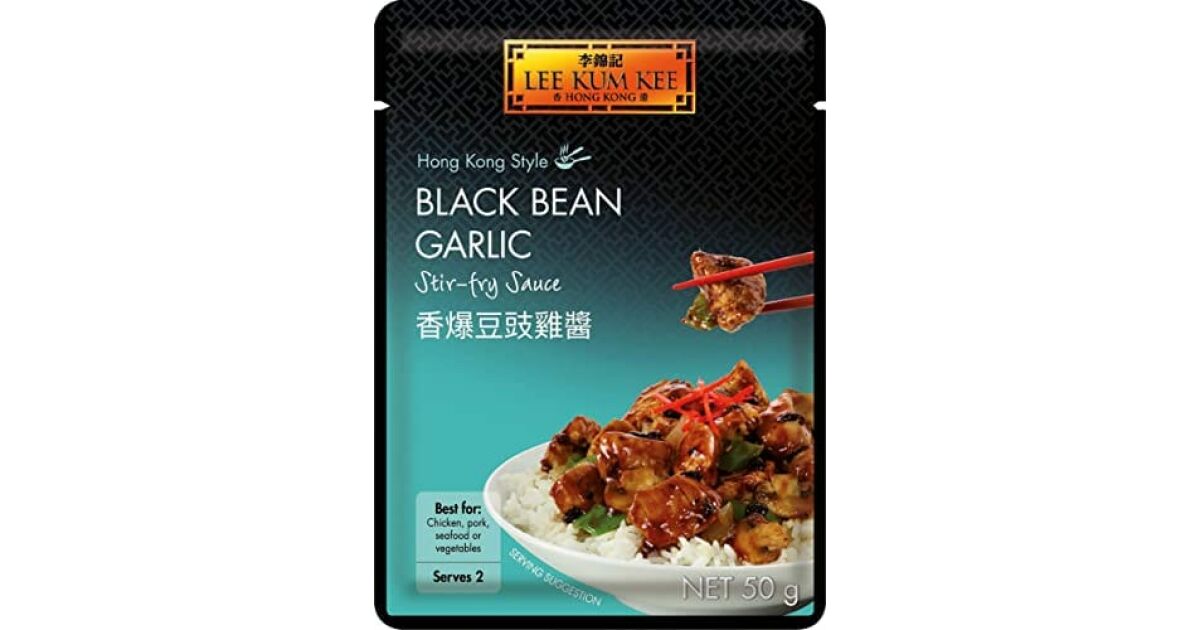Lee Kum Kee feketebabos fokhagymás stir-fry szósz 50 g, hongkongi ...