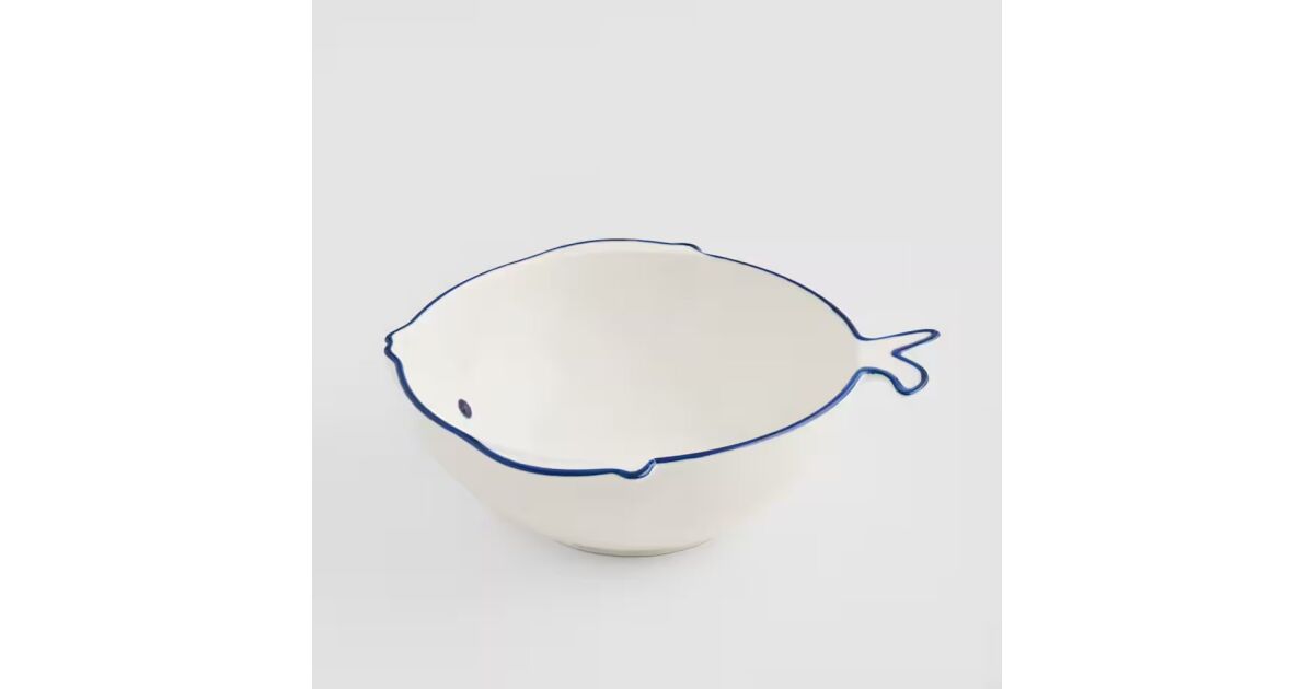 HOME & YOU kerámia tál 24 cm , halas | Pepita.hu