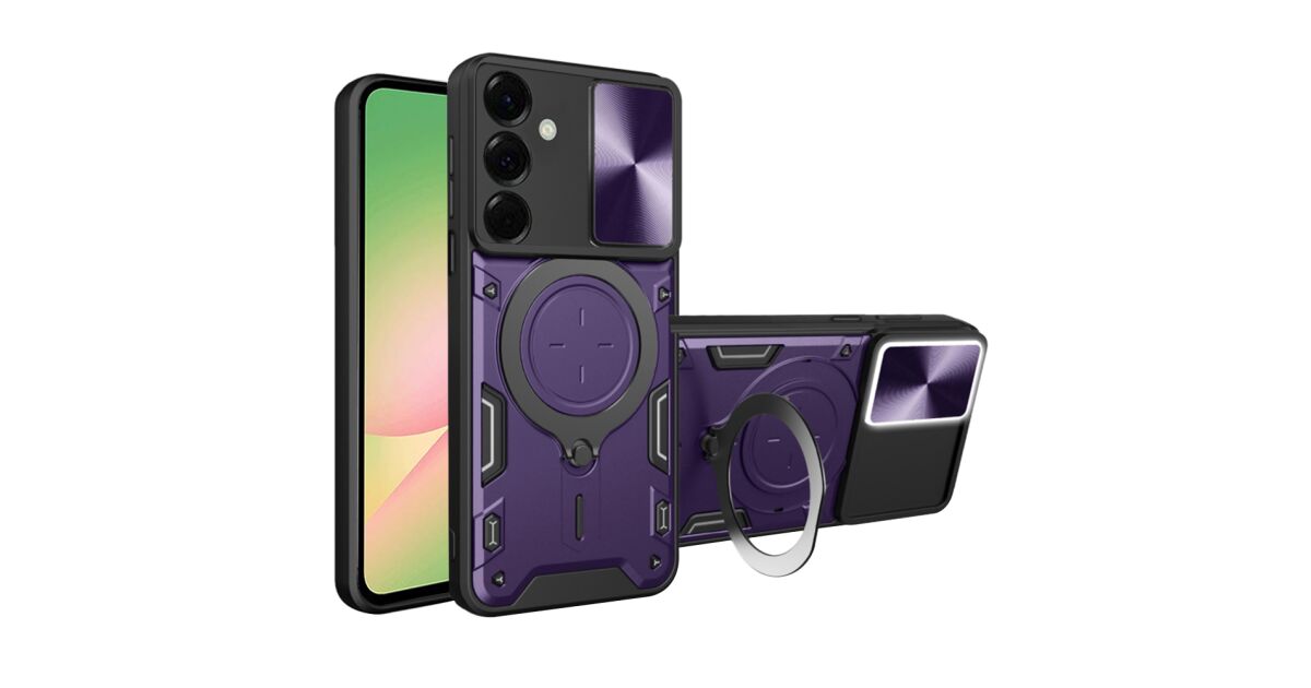 Samsung Galaxy A56 5G tok - Techsuit CamGuard Pro - lila | Pepita.hu
