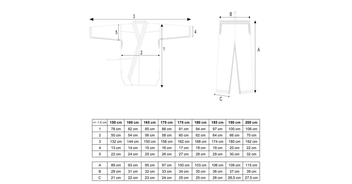 Karate Gi Suit Air Deluxe, WKF jóváhagyott, Hayashi, fehér-szürke, L ...