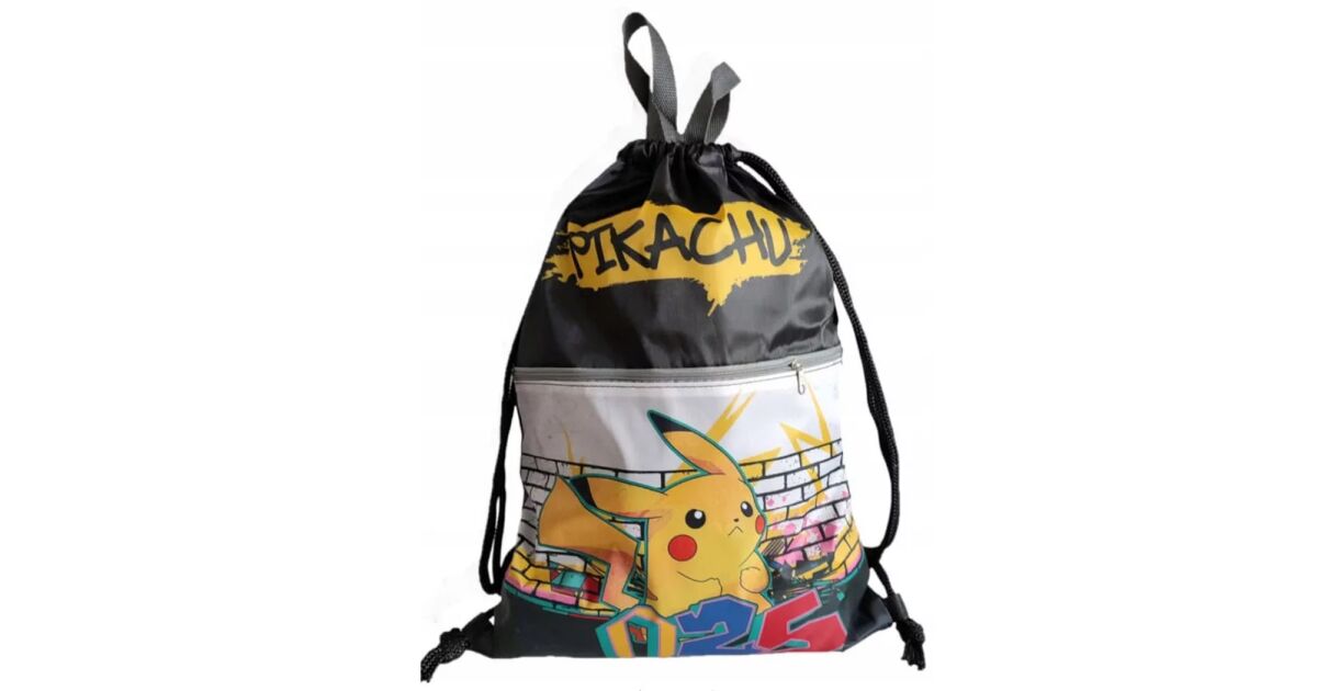 Pokémon Electric Bolt Deluxe sporttáska, tornazsák 45 cm | Pepita.hu